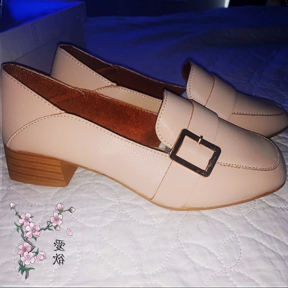 pnuoyiyu | Shoes | Chun Sen Female Flat Square Head Shoes | Poshmark